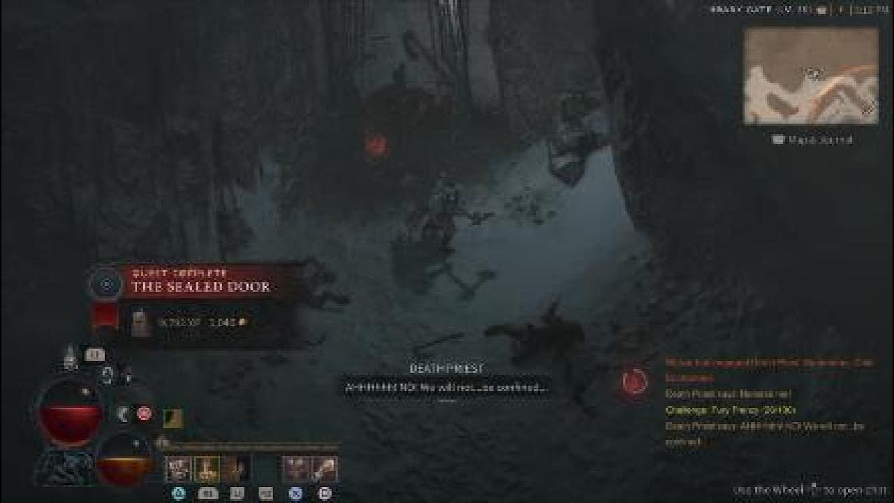 Diablo 4: The sealed door - YouTube