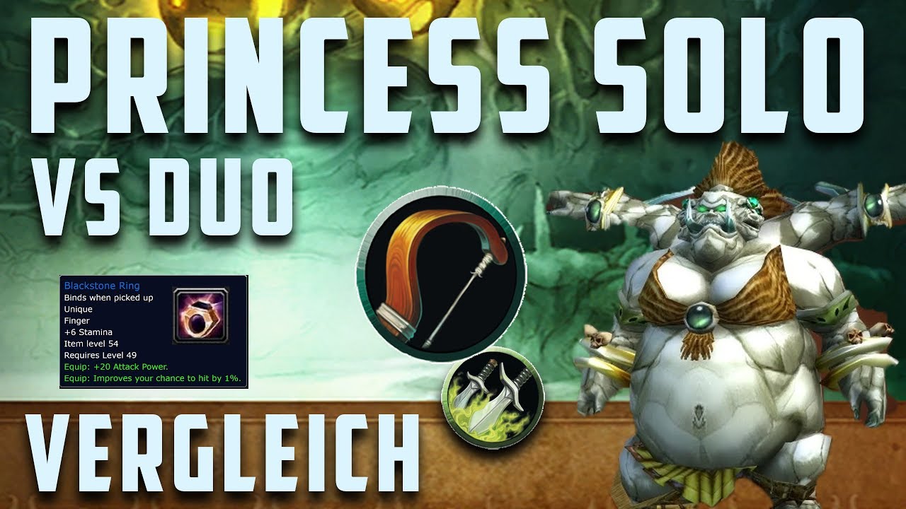 World of Warcraft - Classic: Maraudon Princess solo vs Duo Vergleich ...
