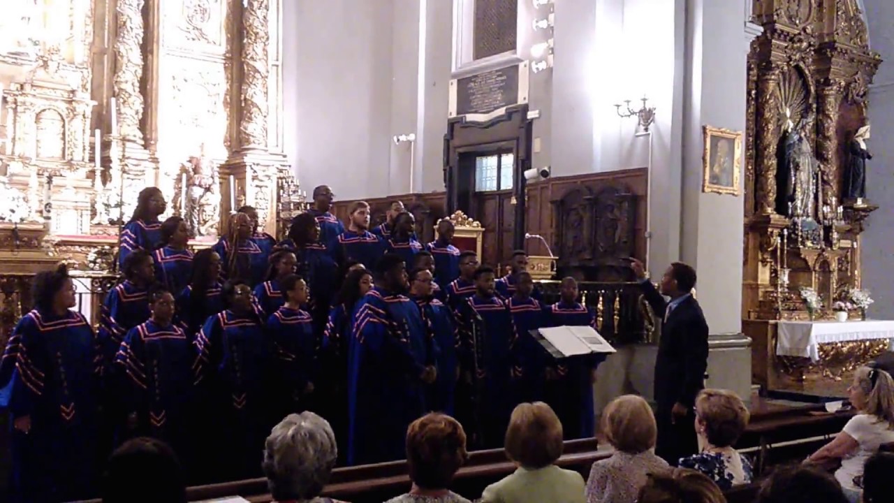 Morgan State University Gospel Choir - Black Spiritual - YouTube
