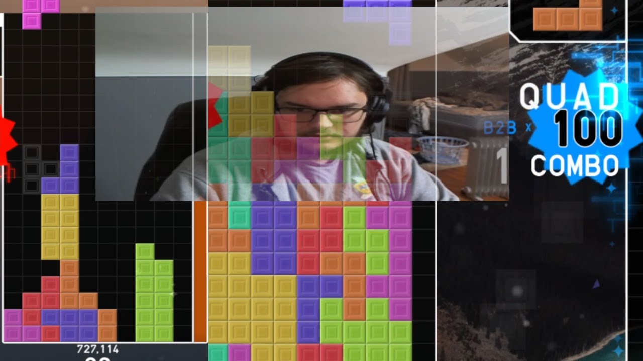 tetris 100x tetris back to back [mouseman] - YouTube