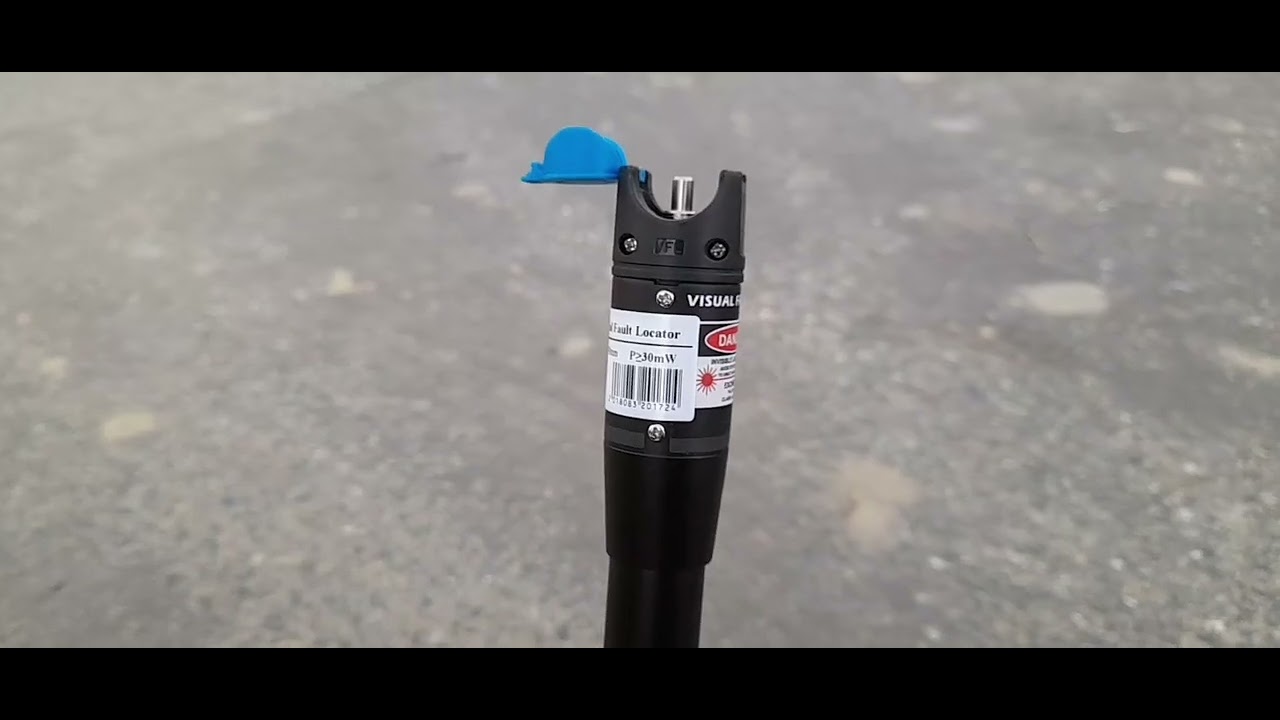 Optical Fiber Laser Light || VFL || Fiber Installation Tools || Eman ...