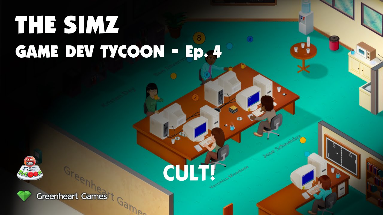 Game Dev Tycoon E04 - Cult! (THE SIMZ) - YouTube