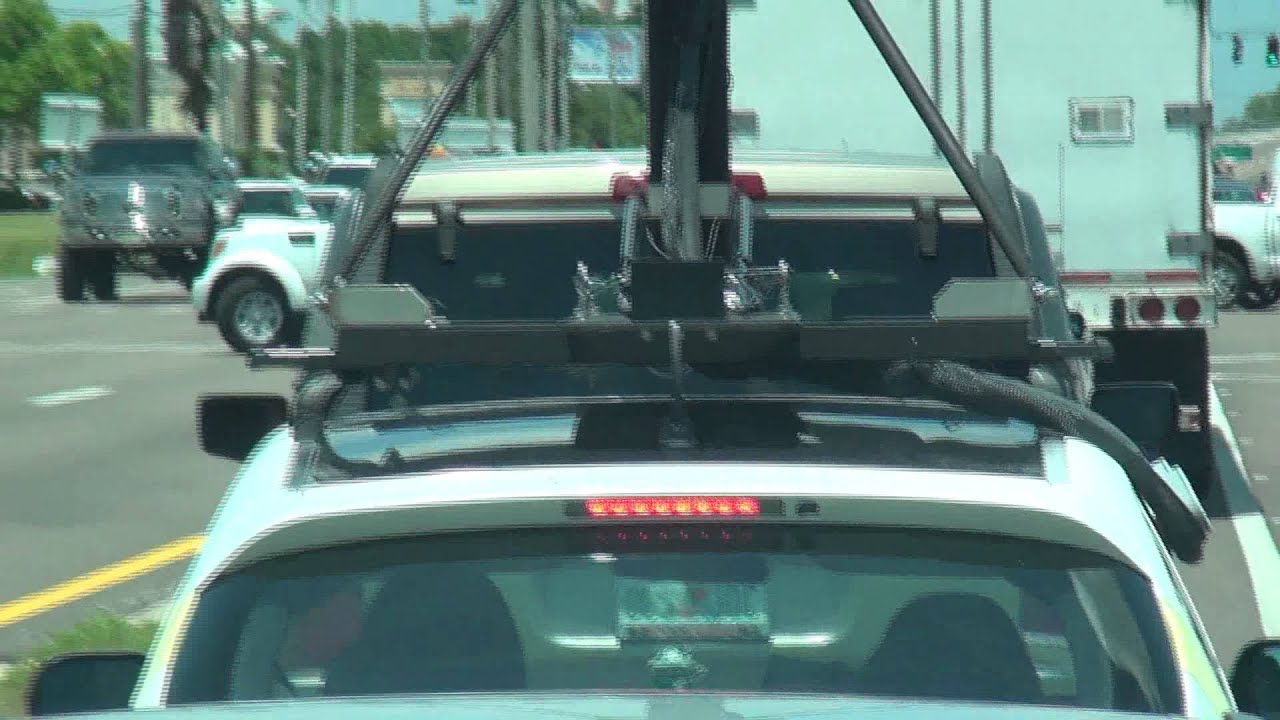 I SPOTTED THE GOOGLE EARTH STREET VIEW MAPPING CAR IN CLEARWATER ...