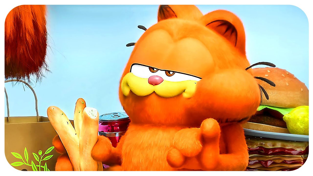 THE GARFIELD MOVIE "Hide Your Food" Trailer (2024) - YouTube