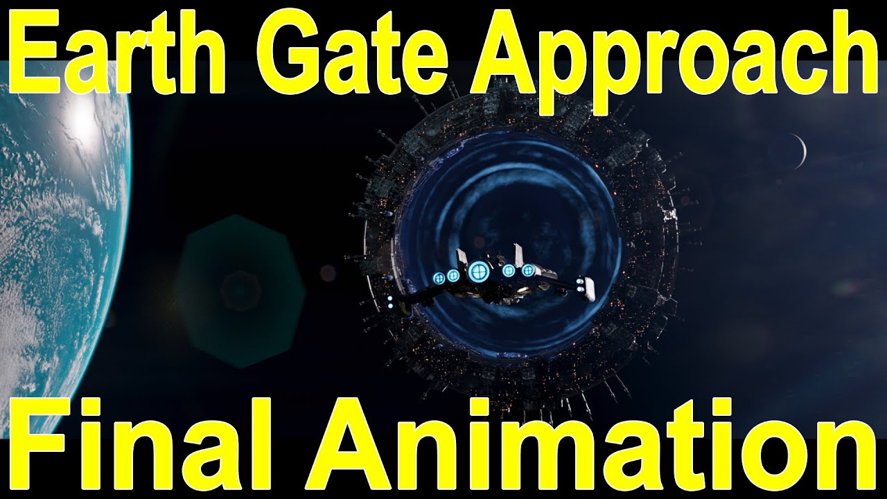 Earth Gate Approach Final Animation - YouTube