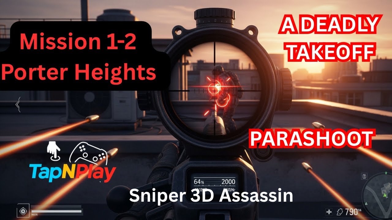 Sniper 3D Assassin – Spec Ops | Mission 1-2 Porter Heights Headshots ...