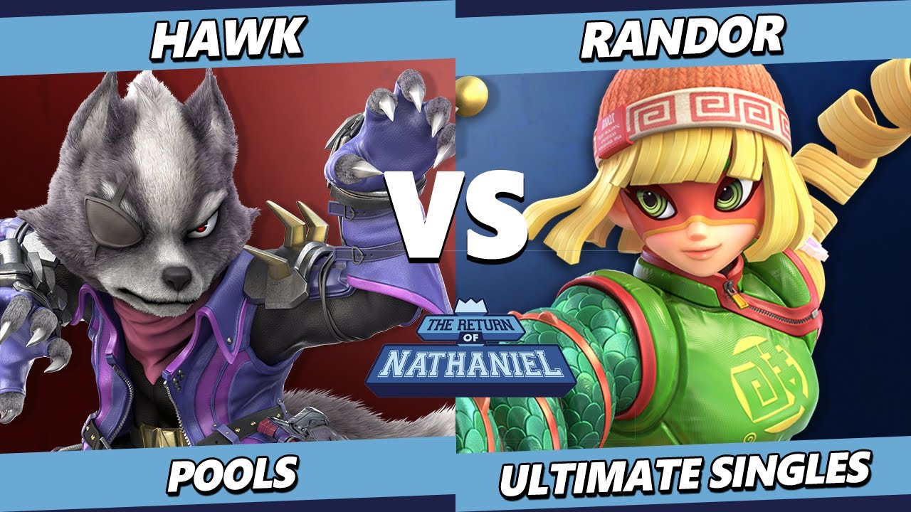 The Return of Nathaniel - Hawk (Wolf) Vs. RandoR (Min Min) Smash ...