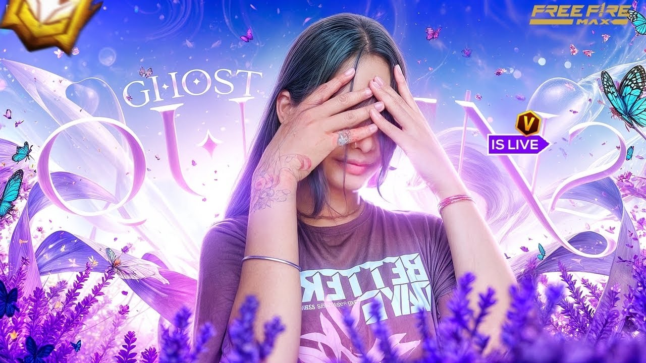 FF QUEEN IS BACK😎 ️‍🔥 IIFREE FIRE LIVE GUILD TESTIIGUILD TEST 1 VS 1 ...