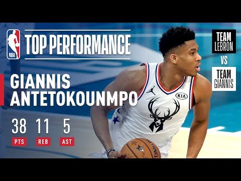 Giannis Puts On Historic All-Star Performance In Charlotte | 2019 NBA All-Star