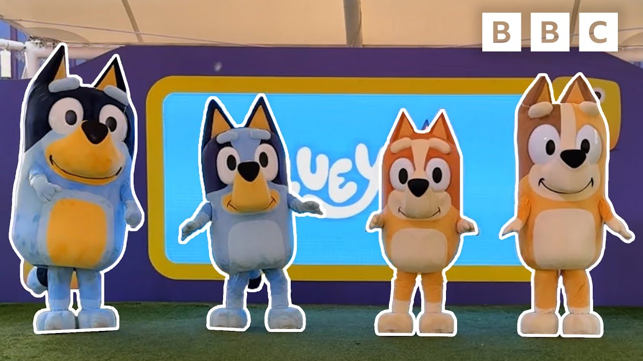 BLUEY THEME TUNE: Boogie with Bluey! | CBeebies - YouTube