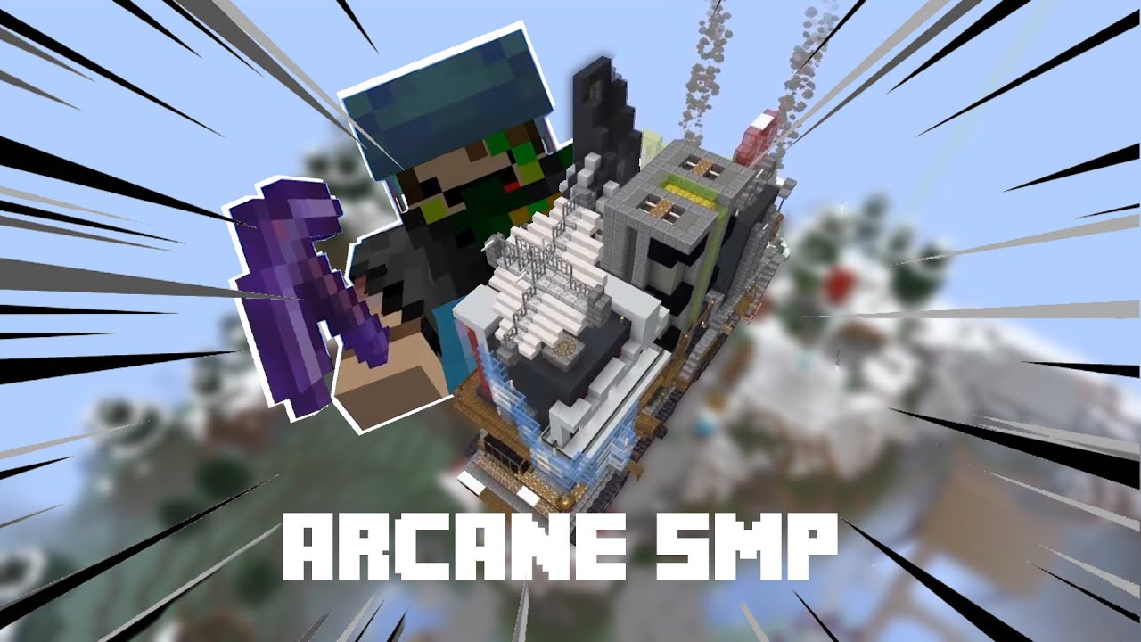 I MADE A CITY ON WHEELS - [Arcane SMP] - YouTube