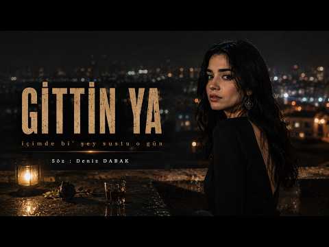 GİTTİN YA | Arabesk Rap | Deniz DABAK