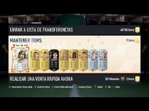 Packed cruyff mid in pack 10k - YouTube