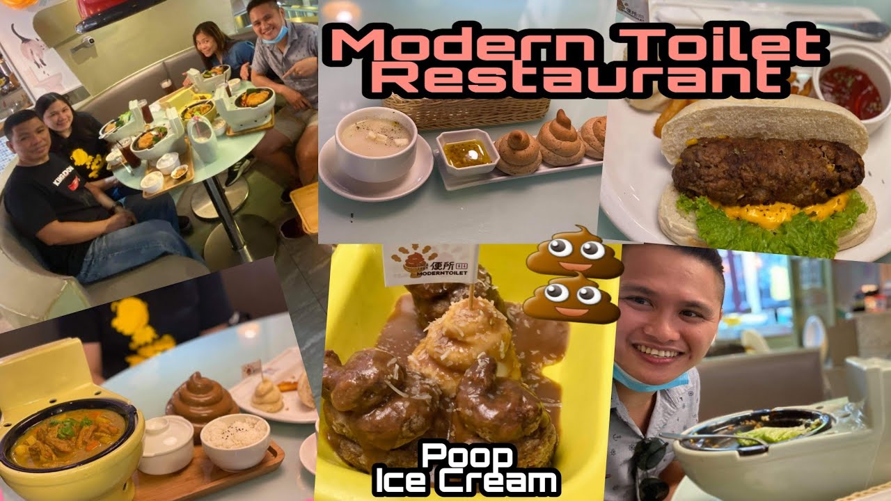 Eating poop( kain tae) Modern Toilet Restaurant |AR Labao Vlog - YouTube