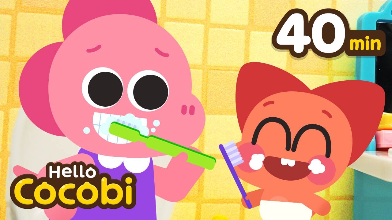 This Is The Way We Brush Our Teeth + More Good Habits Songs for Kids ...