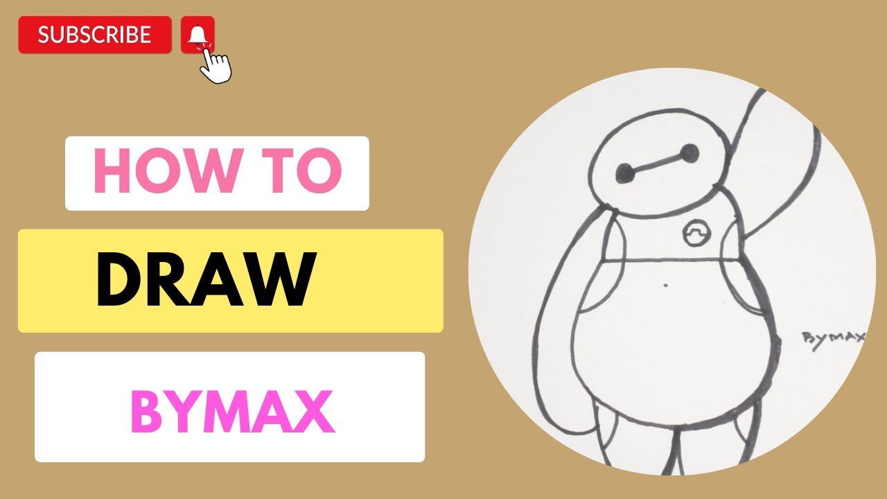 HOW TO DRAW BYMAX- BYMAX CHARACTER - YouTube