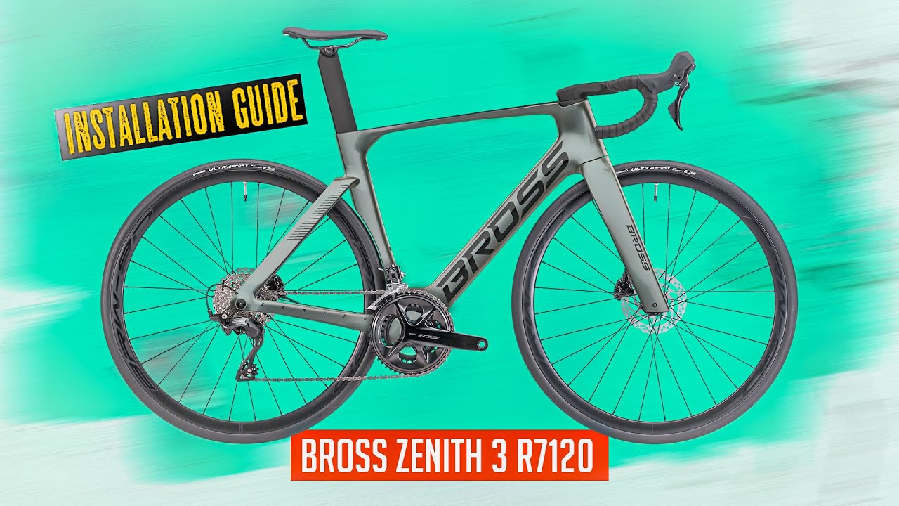 Bross Zenith 3 R7120 Carbon Road Bike Complete Installation Guide - YouTube