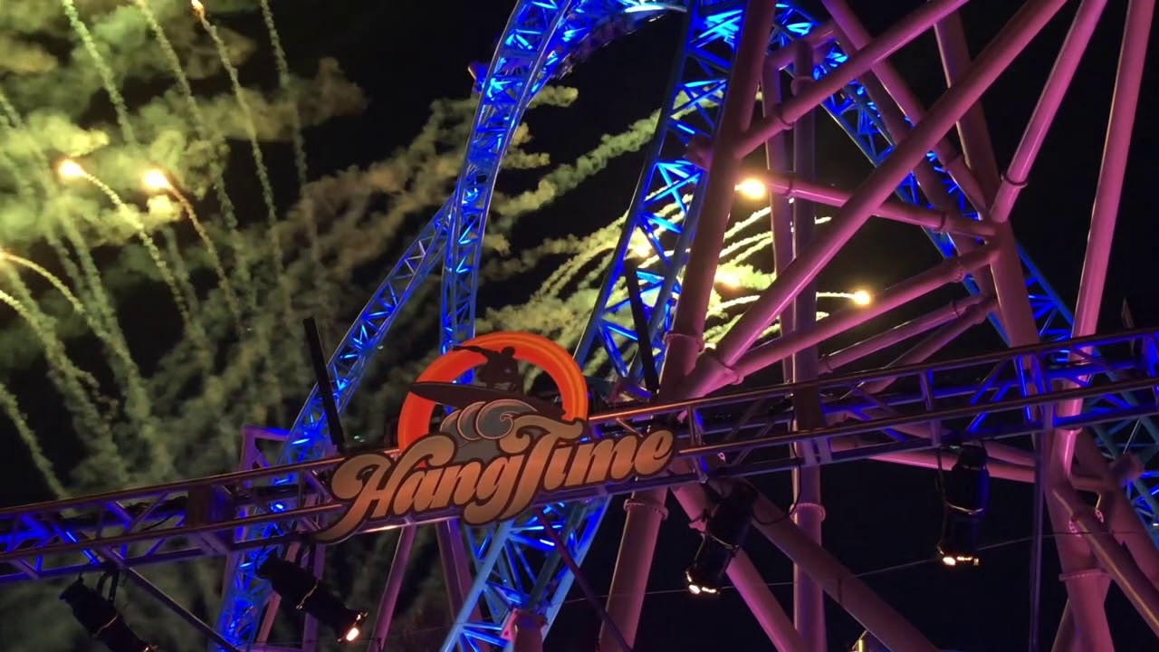 Hang Time Roller Coaster Event At Knott's Berry Farm - YouTube
