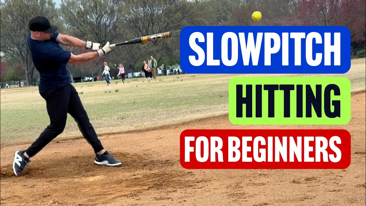 How to Hit in Slow Pitch Softball [For Beginners] - YouTube