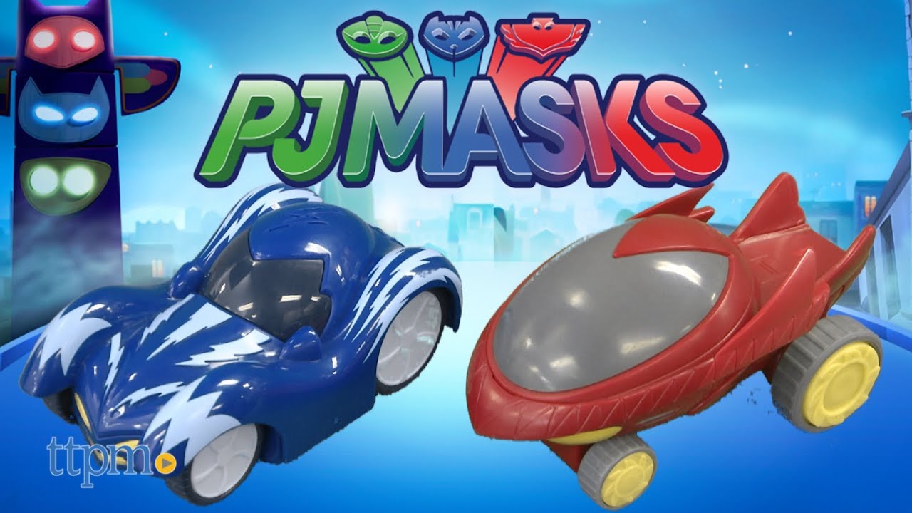 PJ Masks Rev-N-Rumblers from Just Play - YouTube