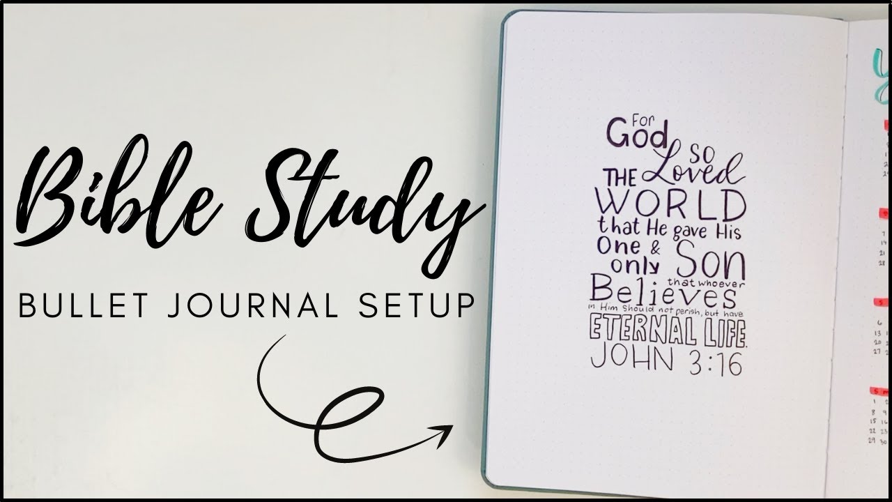 The Best Bible Study Journal Setup - YouTube