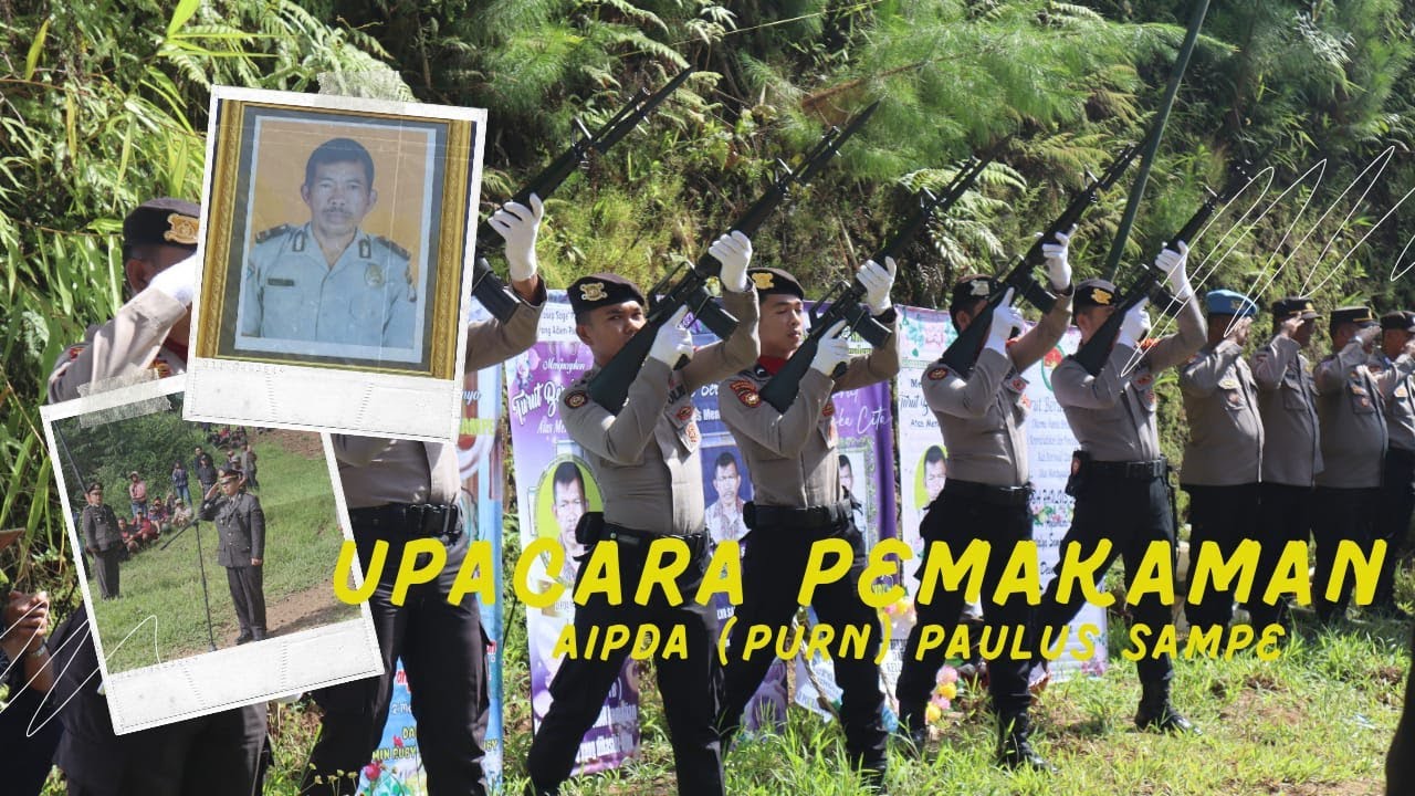 POLRES TORAJA UTARA LAKSANAKAN PEMAKAMAN PERSONEL POLRES POSO POLDA ...