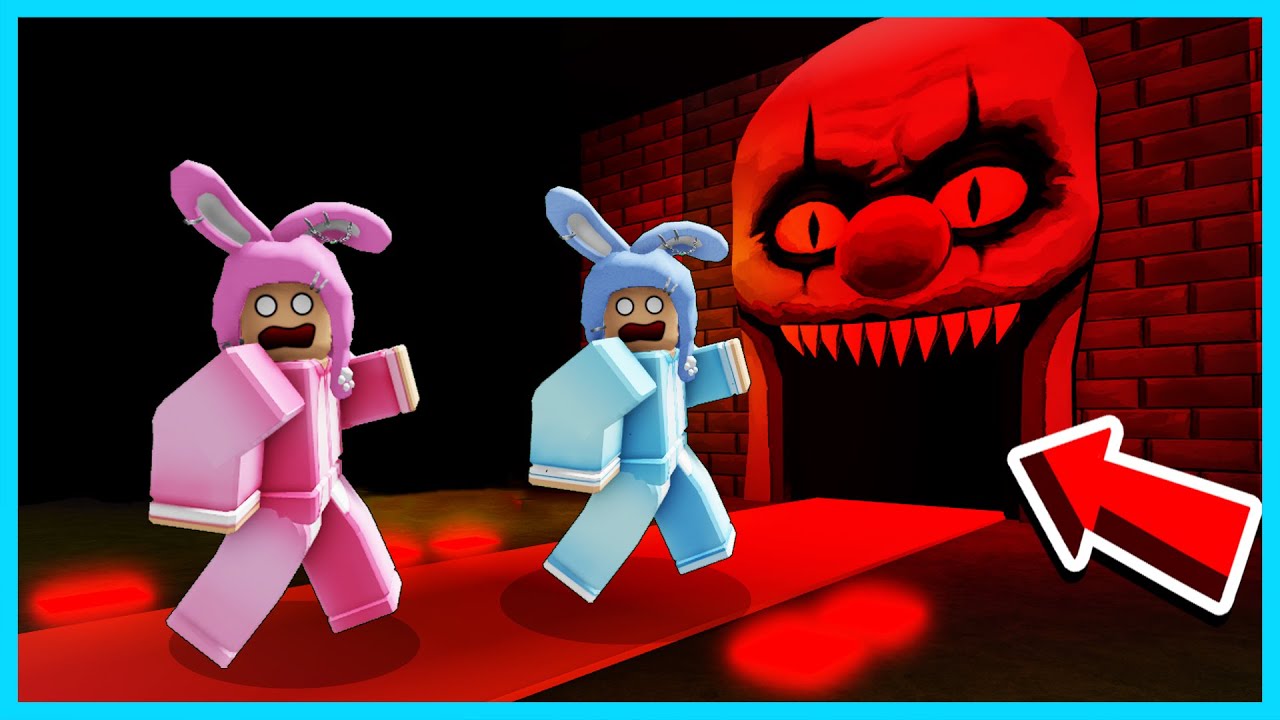 MIPAN & ZUZUZU Masuk Ke Dalam Mulut Monster Badut! ROBLOX - YouTube