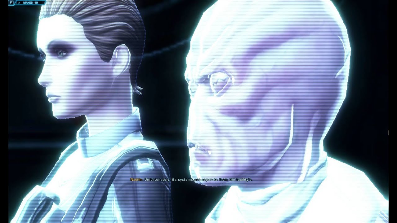 [SWTOR] Empire (Imperial Agent) Makeb storyline part 21 - Cyborg vs ...