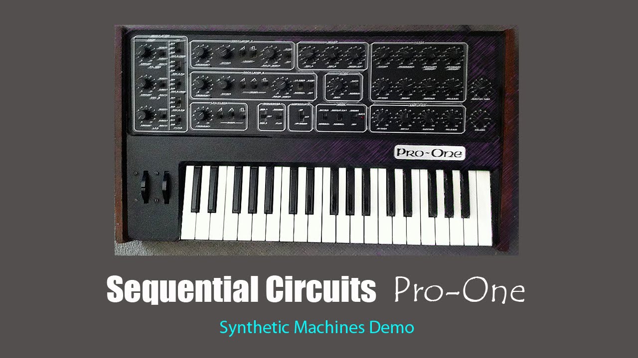 Sequential Circuits Pro-One - YouTube