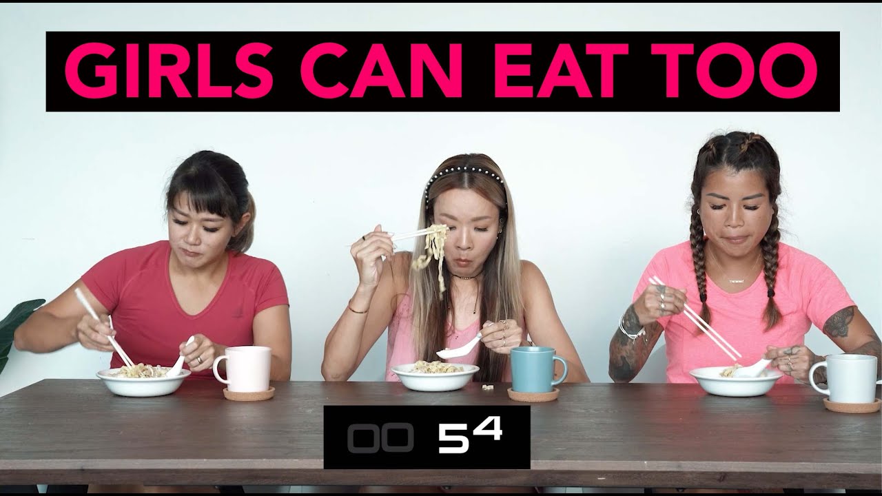 GIRLS CAN EAT TOO | Competitive Eating | Speed Eating - YouTube