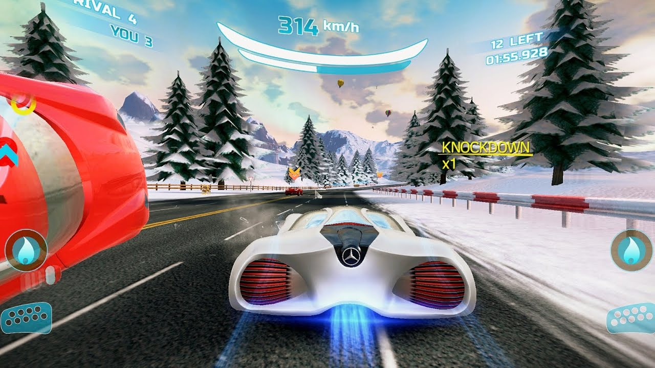 Asphalt Nitro #2 - Gameplay Walkthrough Knockdown Mercedes - Benz Boine ...