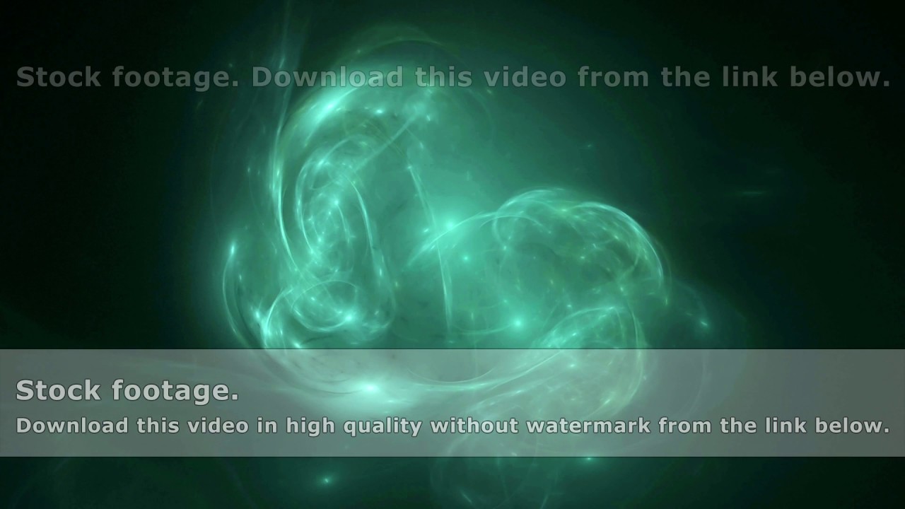 Green nebula pattern abstract motion background - YouTube