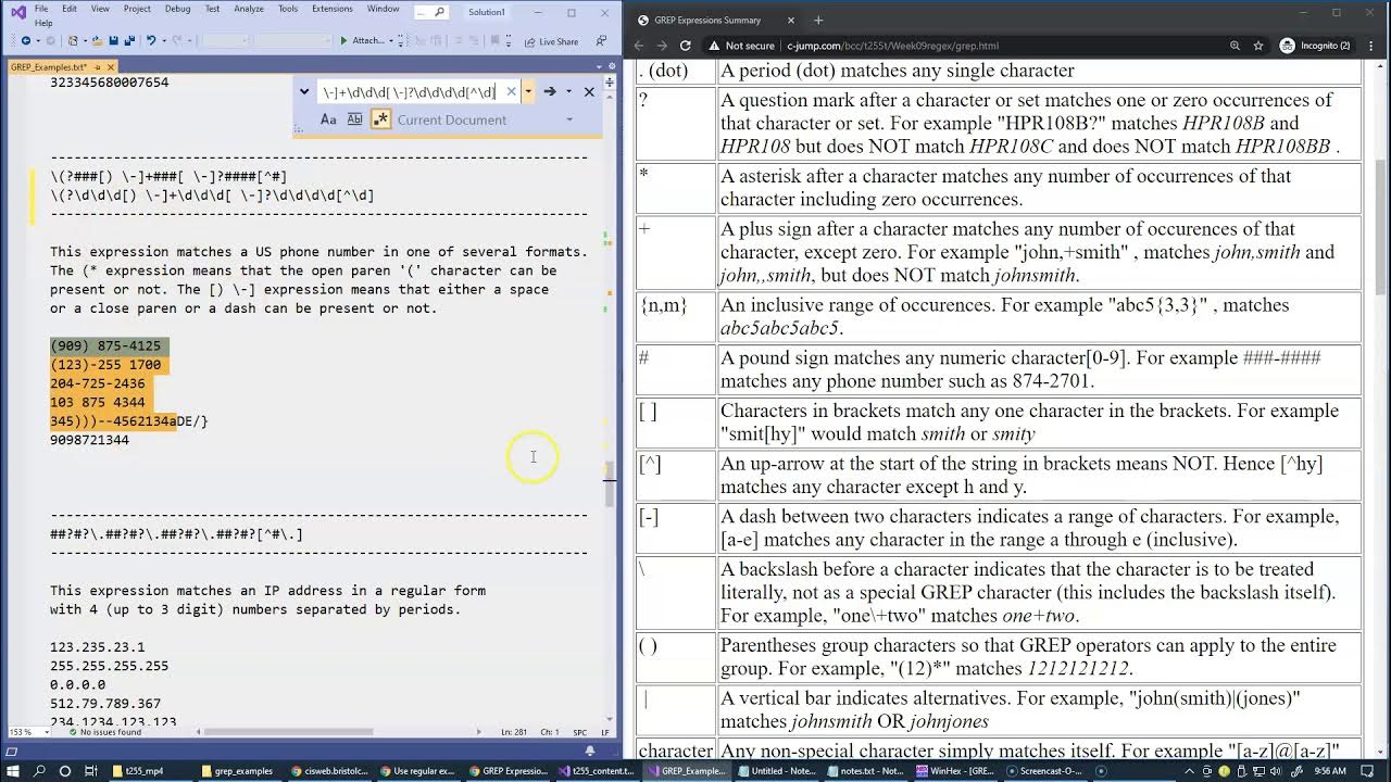 13.10 More Microsoft Visual Studio examples - YouTube