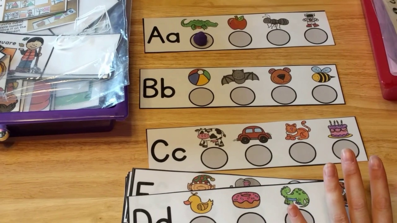 Preschool Workboxes | What's Inside? | Week 6 - YouTube