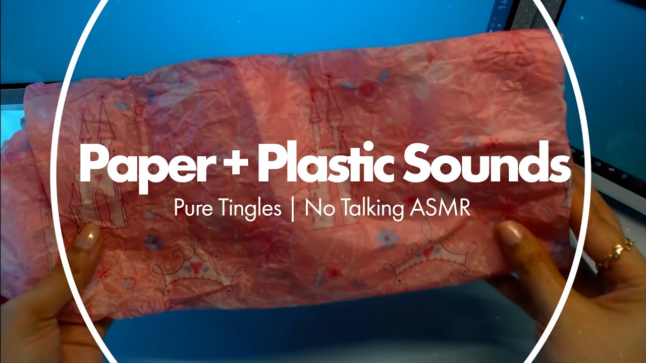 #ASMR | Paper & Plastic Sounds for Pure Tingles No Talking - YouTube