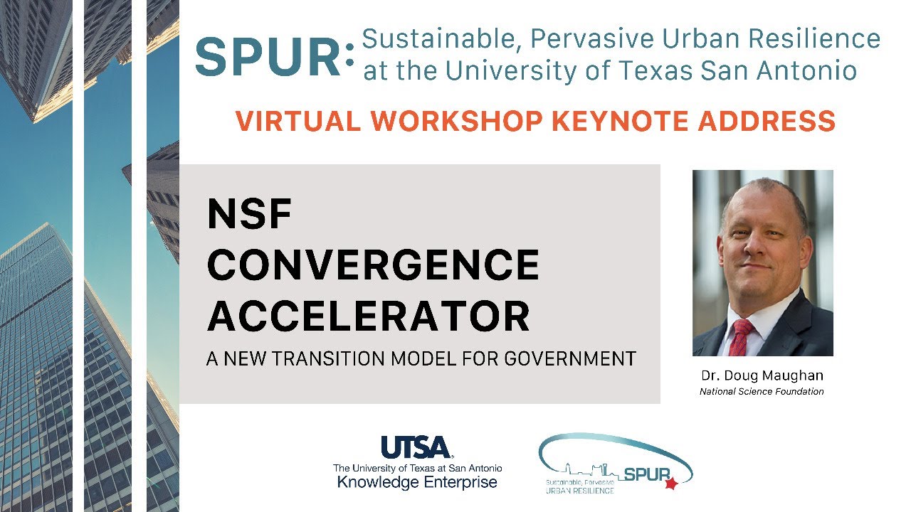 NSF CONVERGENCE ACCELERATOR A NEW TRANSITION MODEL FOR GOVERNMENT - YouTube