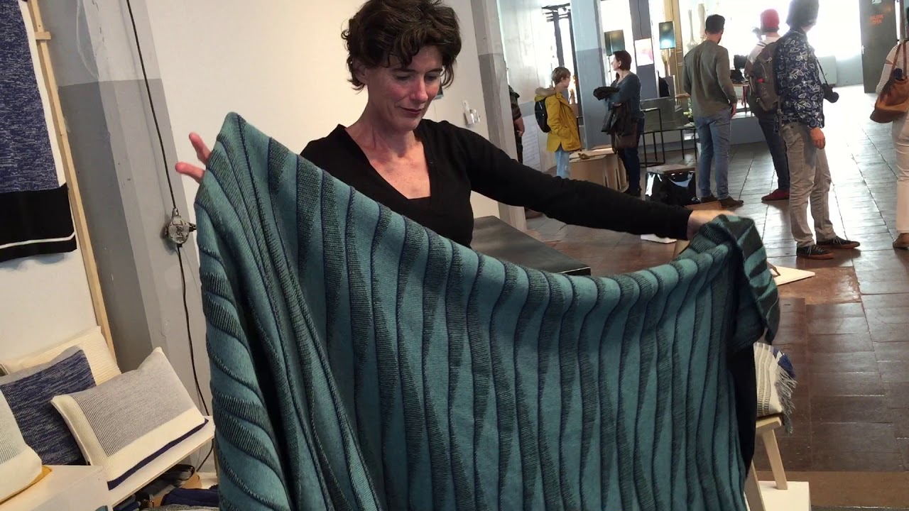 Textile with Optical Illusions from Studio OorR (Marieke van Heck ...