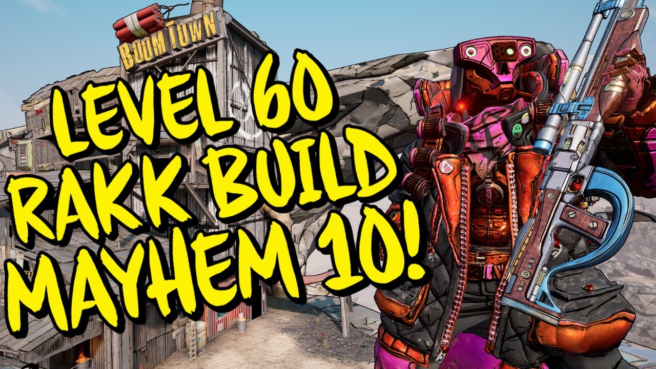 Borderlands 3 Level 60 Best Rakk Attack FL4K Build (Mayhem 10) Kills ...