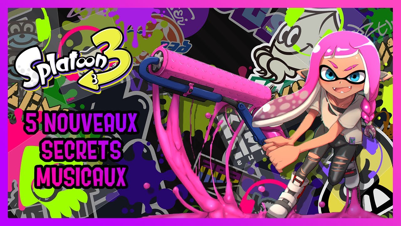 5 NOUVEAUX SECRETS MUSICAUX DANS SPLATOON 3 !!! - YouTube