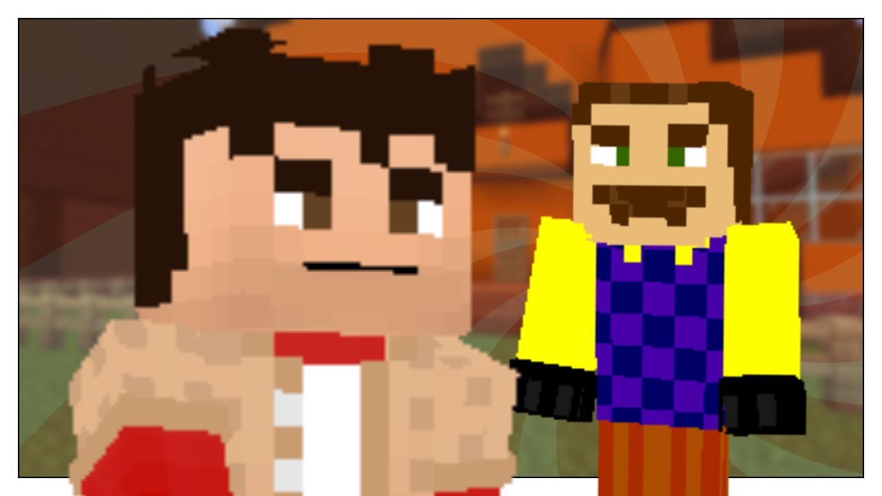 Hello neighbor gameplay Minecraft short series: 1 - YouTube