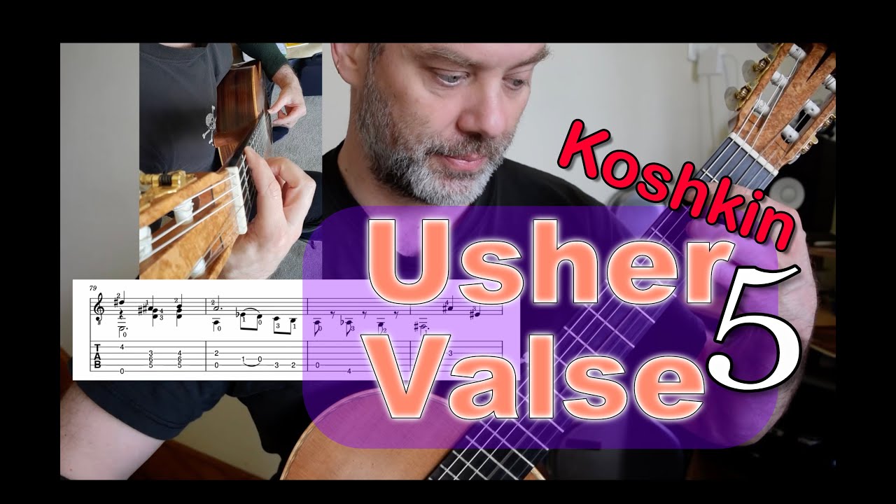 Koshkin Usher Waltz Guitar Lesson (part 5) - Waltz going Wrong - YouTube