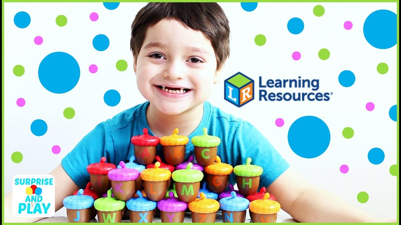 Learn Letters and Colors with Alphabet Acorns from Learning Resources ...