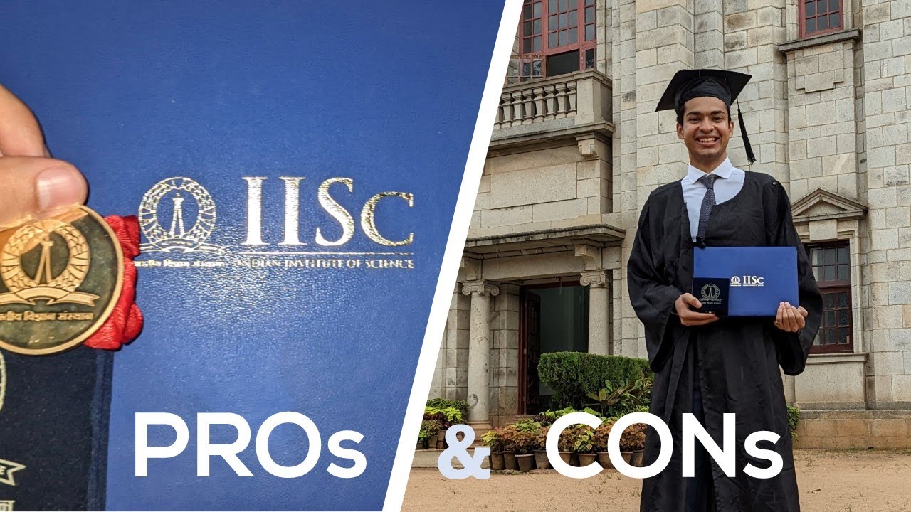 IISc vs IIT | Reflections by an IISc UG Gold Medalist - YouTube