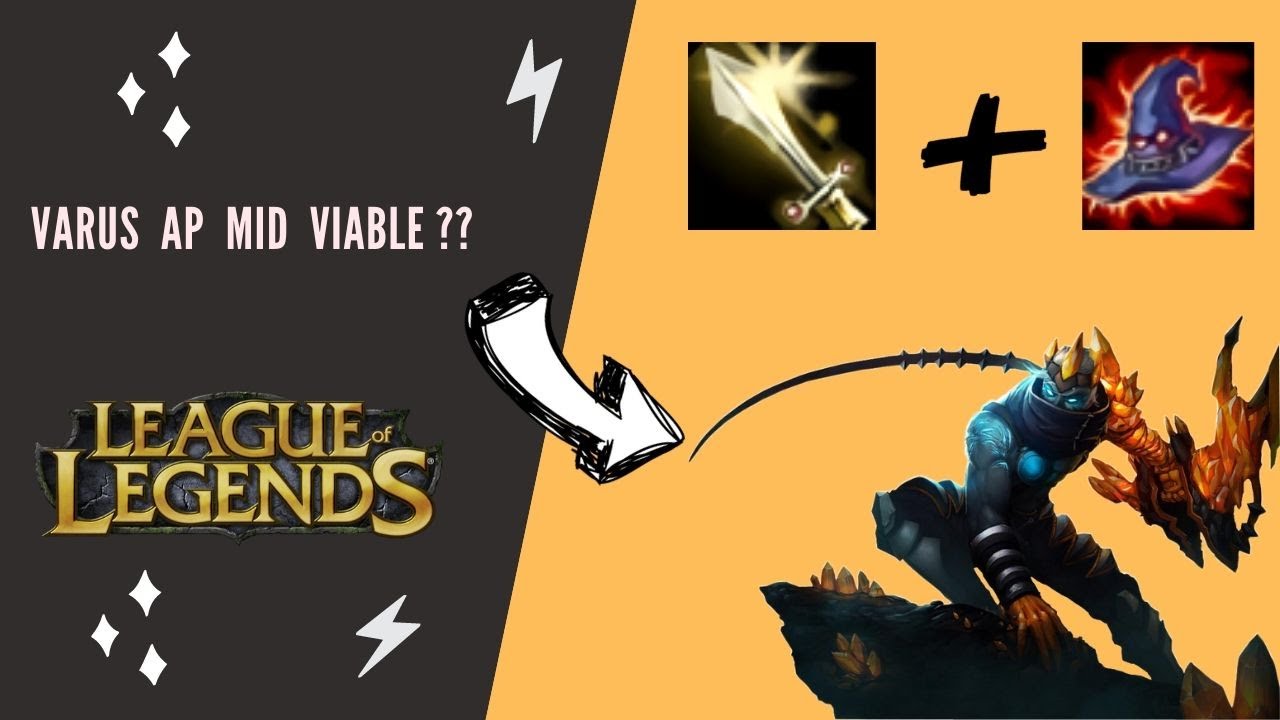 VARUS MID AP VIABLE ?? - Patch 10.13 FR EUW GOLD IV - YouTube