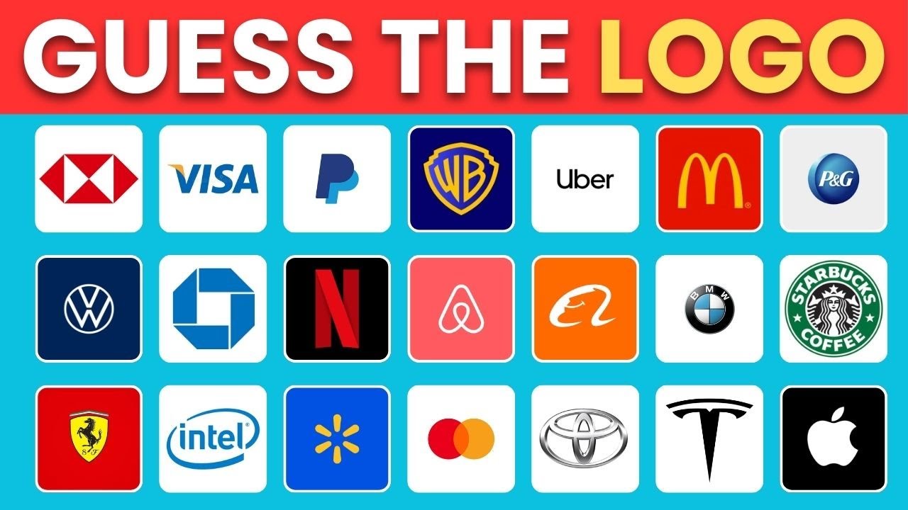 Guess the Logo in 3 Seconds | 50 Famous Logos | Logo Quiz 2025 - YouTube