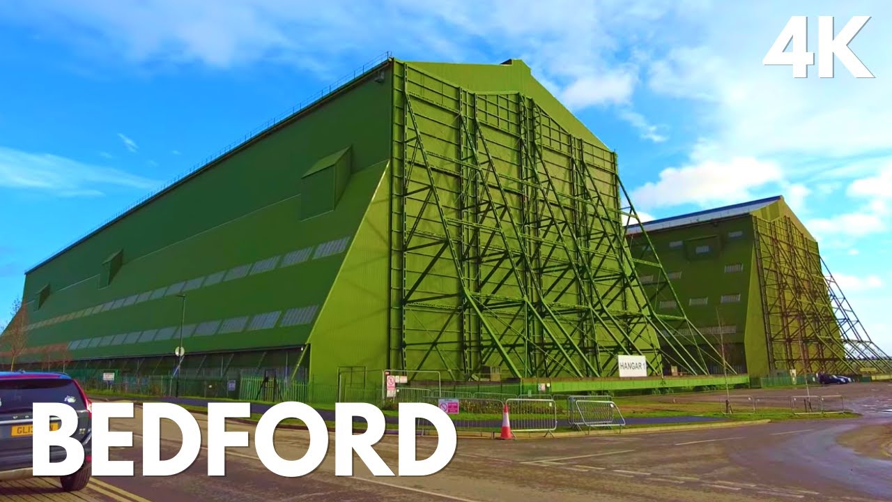 Bedford Hangers Where Largest Airship Was Built 🇬🇧 4K | Bedford ...
