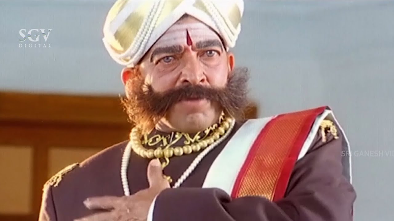 ನೀನ್ ಮಂತ್ರಿ ಆದ್ರೆ ನಾನು ರಾಜ।Simhadriya Simha|VishnuVardhan Scenes ...