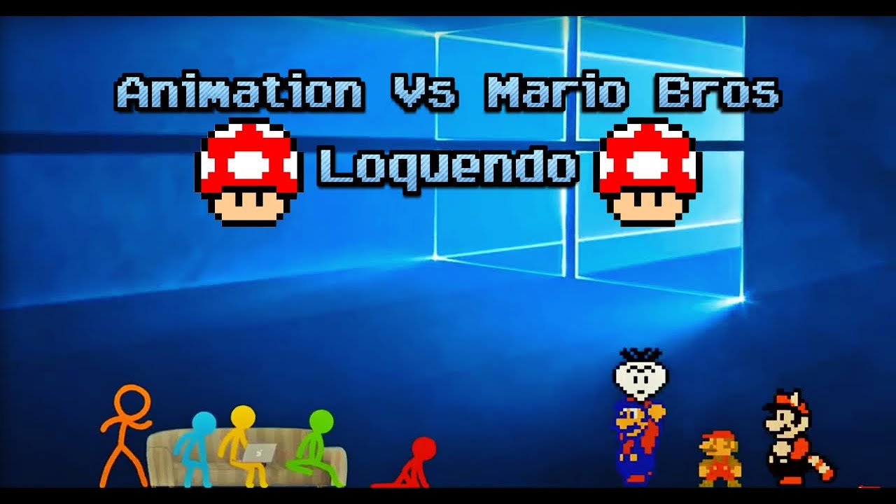 Animation Vs Mario Bros 🍄 Parodia Loquendo 🍄 | GPPRO600 - YouTube