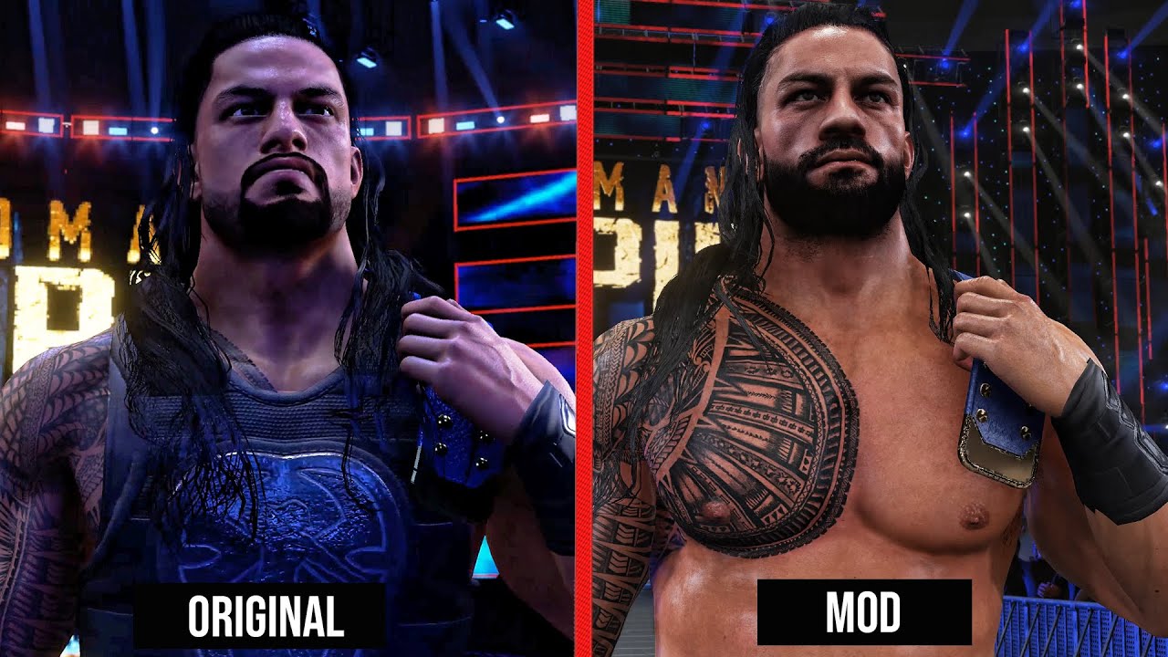 Incredible Superstars Mods in WWE Games! #2 (WWE 2K20 vs WWE 2K19 ...