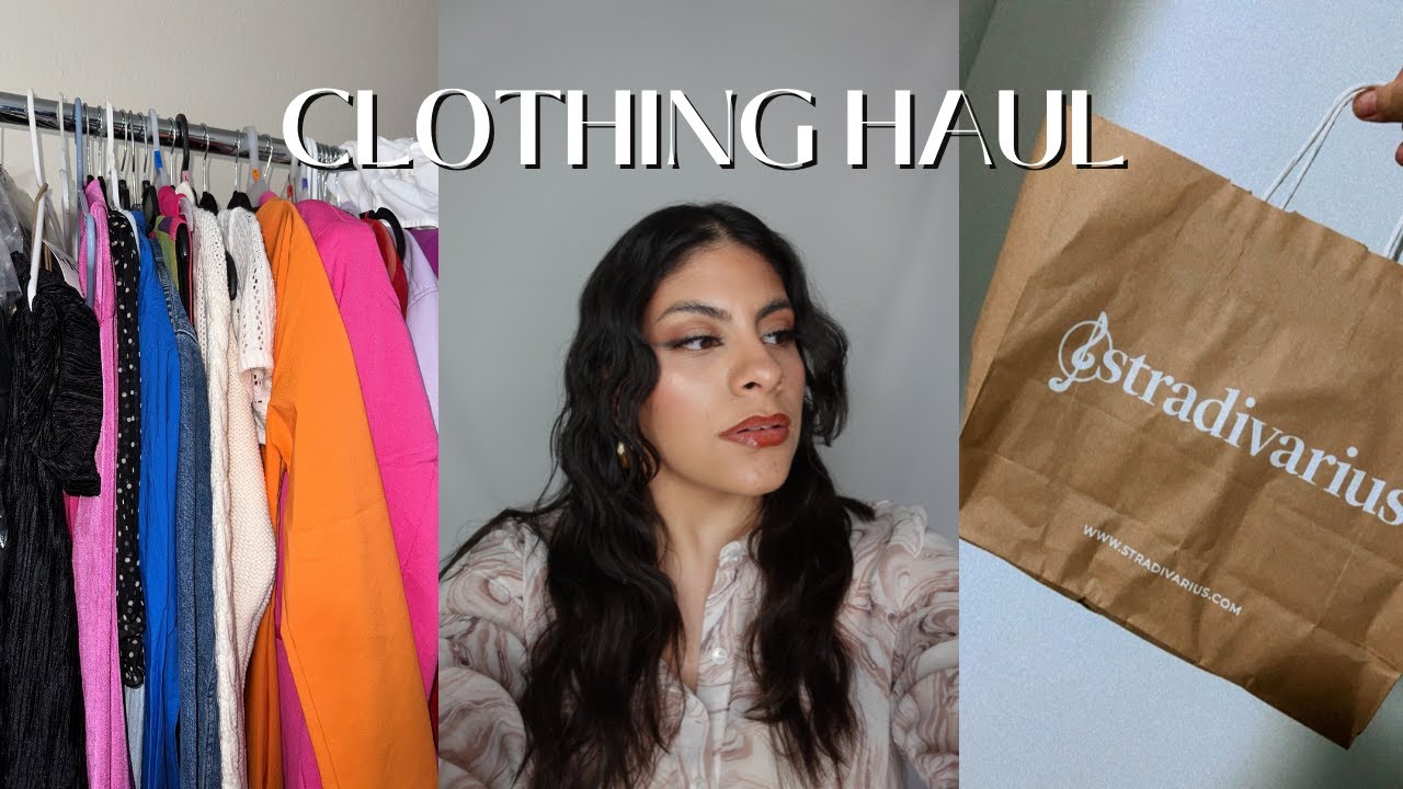 Clothing haul + vlog - YouTube